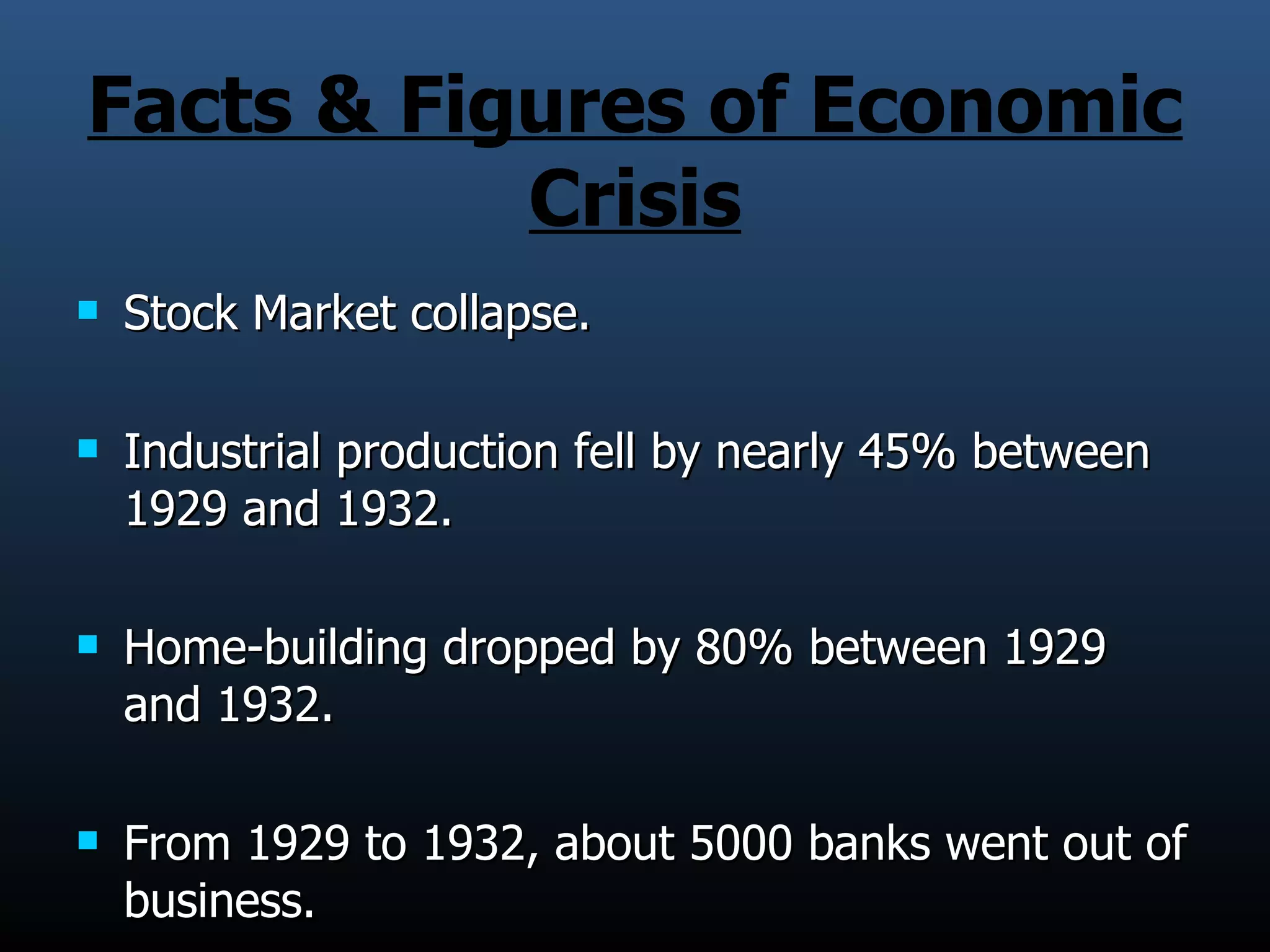 Global Economic Crisis | PPT