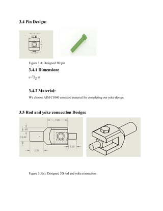Rod and Yoke Connection | PDF