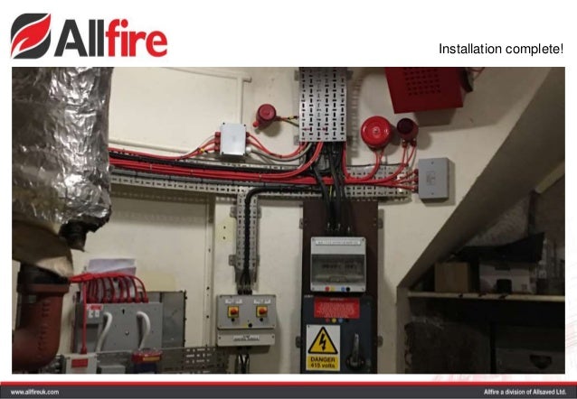 Firepro Condensed Aerosol Fire Suppression installation images at "Th…