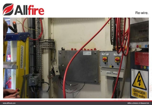 Firepro Condensed Aerosol Fire Suppression installation images at "Th…
