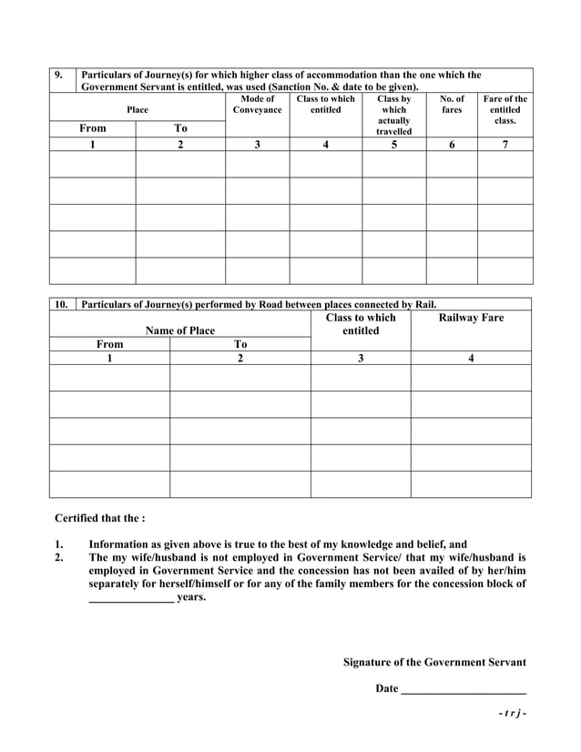 Government of India -various forms used in central government offices ...