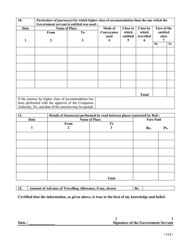 Government of India -various forms used in central government offices ...