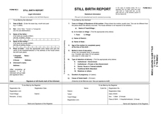 All forms of birth and death certificate | PDF