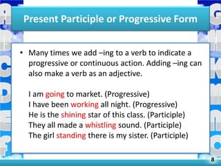All forms of verbs | PPTX