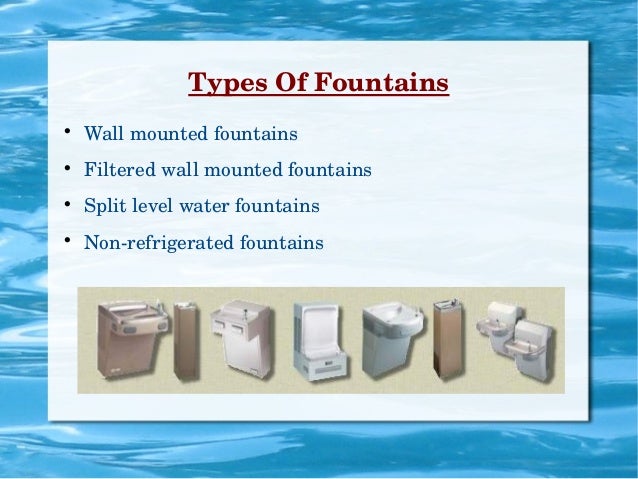 Drinking Water Fountains