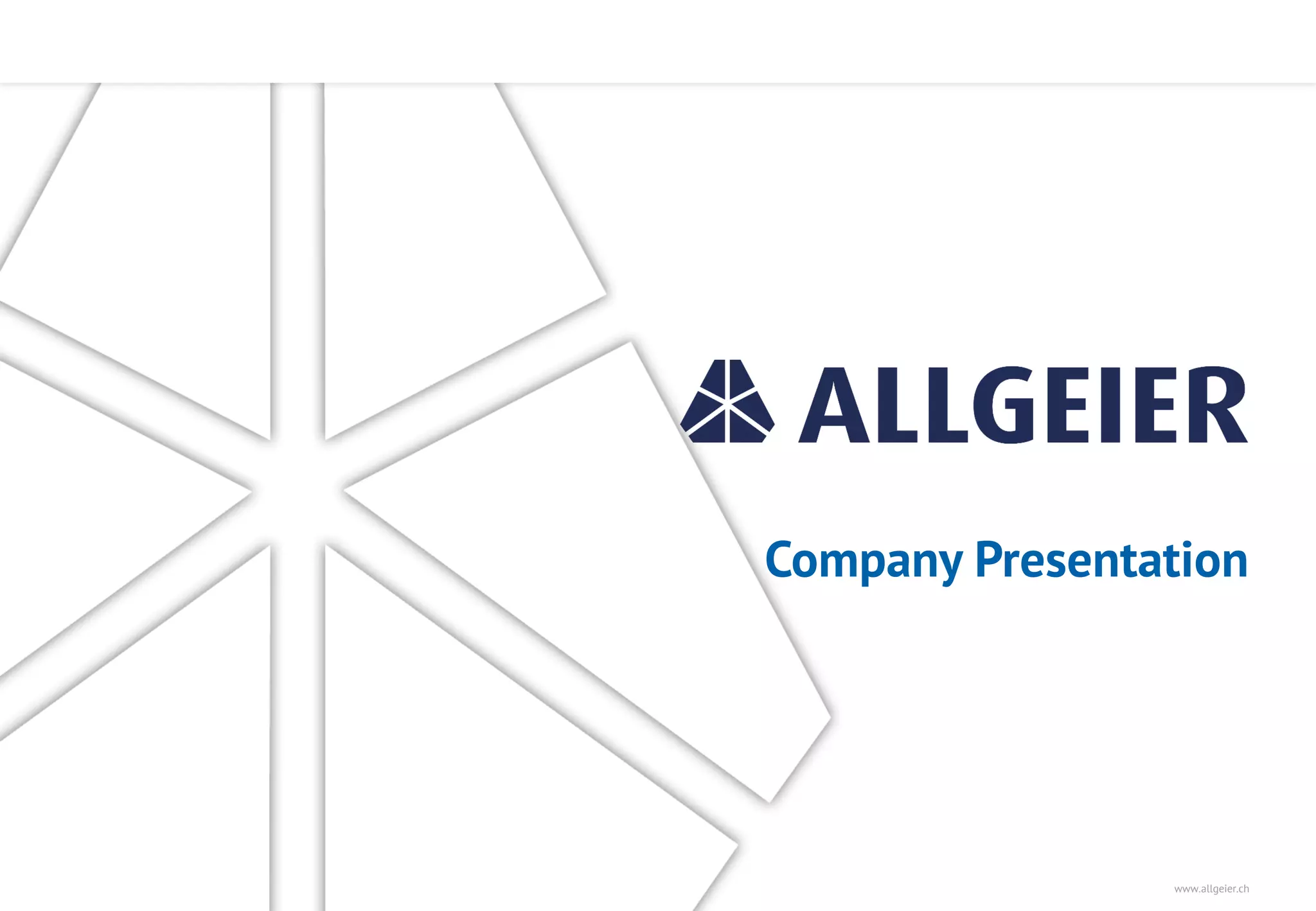 Allgeier (Schweiz) AG - Brief Company Presentation | PDF