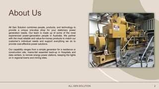 ALL GEN SOLUTION | PPTX
