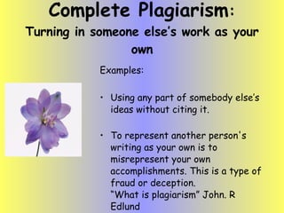 All Group Plagiarism Presentation | PPT