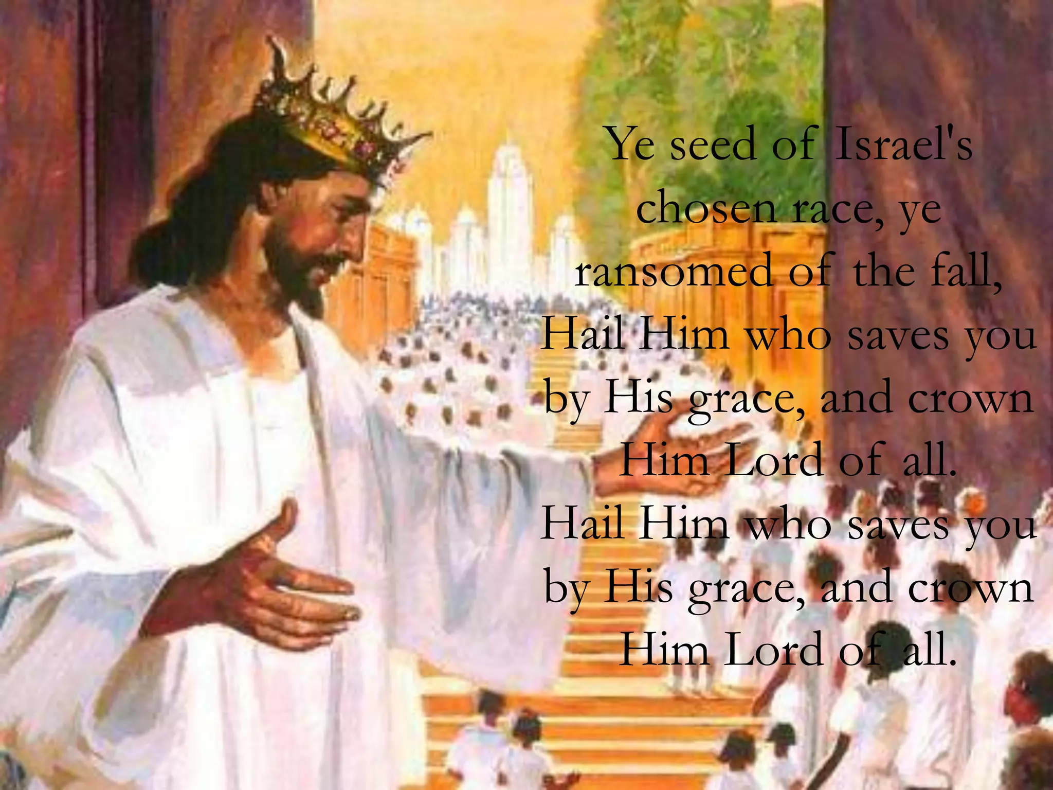 All hail the power of jesus' name | PPTX