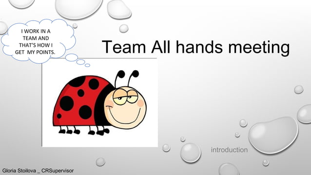 All hands meeting - introductory | ODP