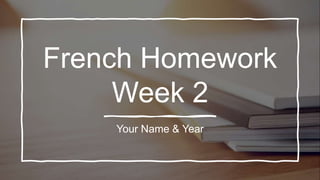 ALL HOMEWORKS - WHS | PPT