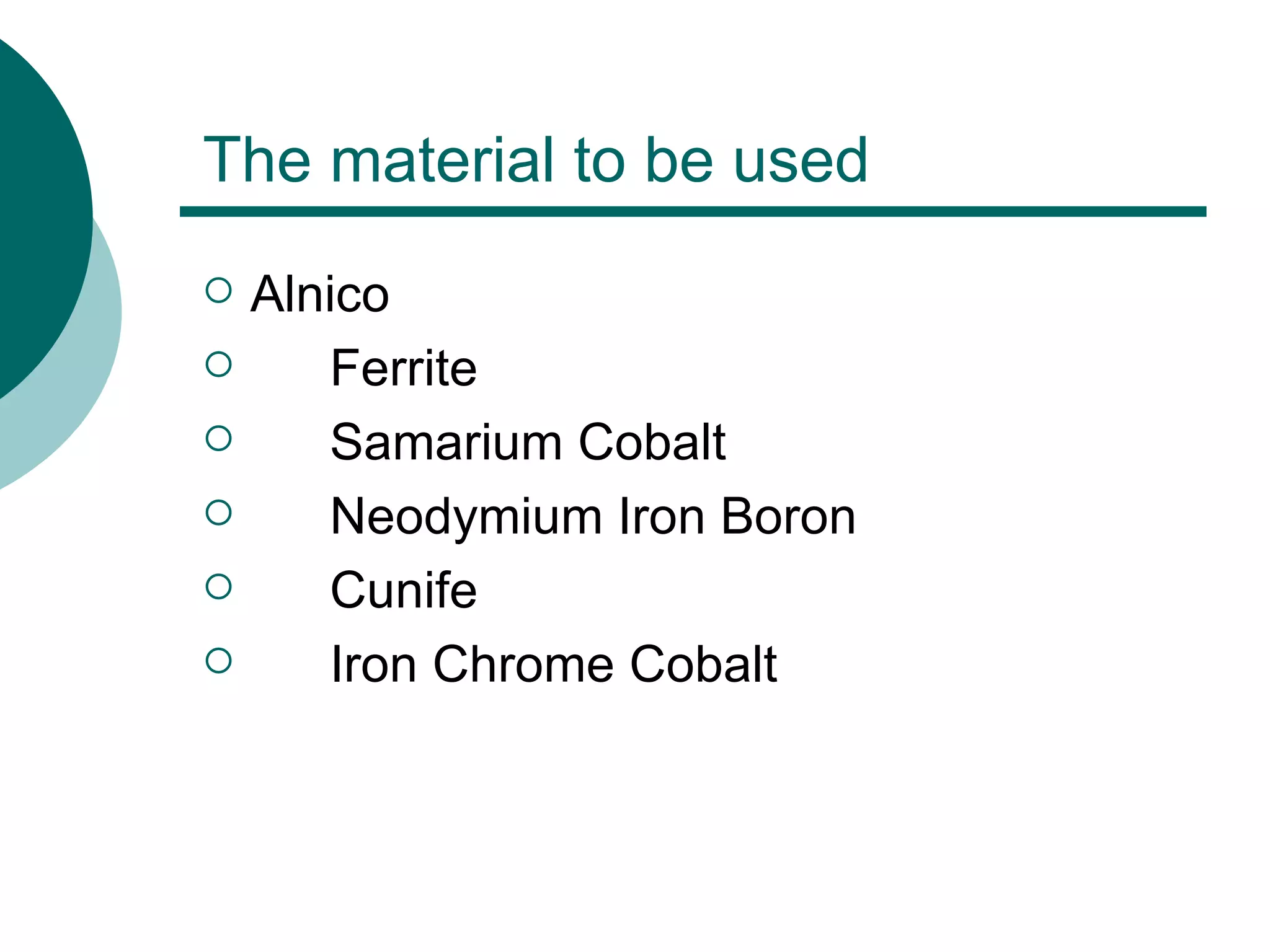 Alliance Magnets | PPT