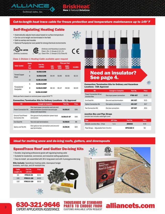 Electric Heating and Freeze Protection Solutions | PDF | Home ...