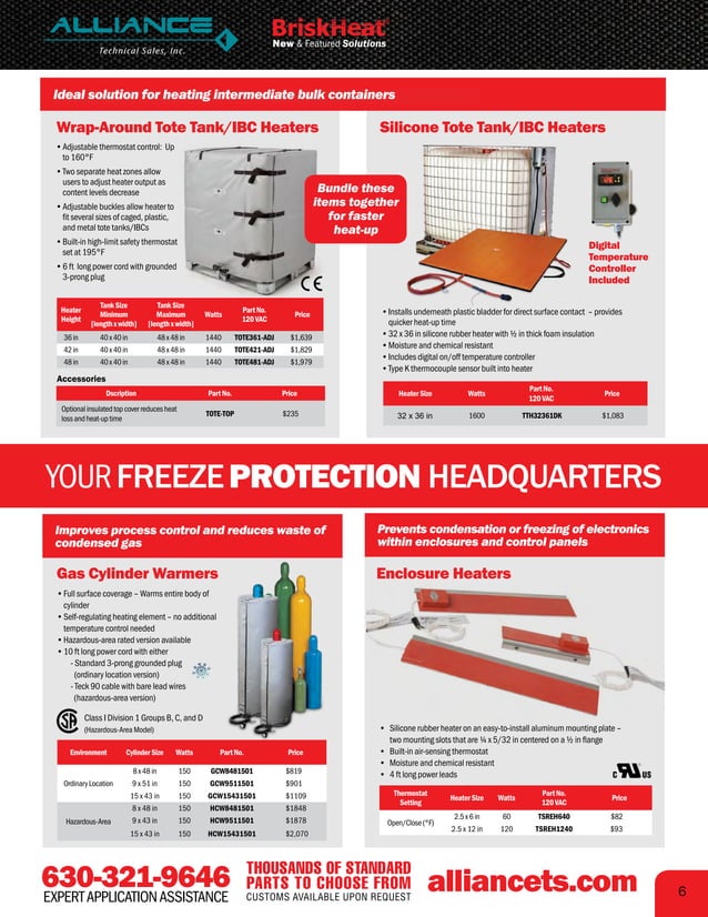 Electric Heating and Freeze Protection Solutions | PDF | Home ...