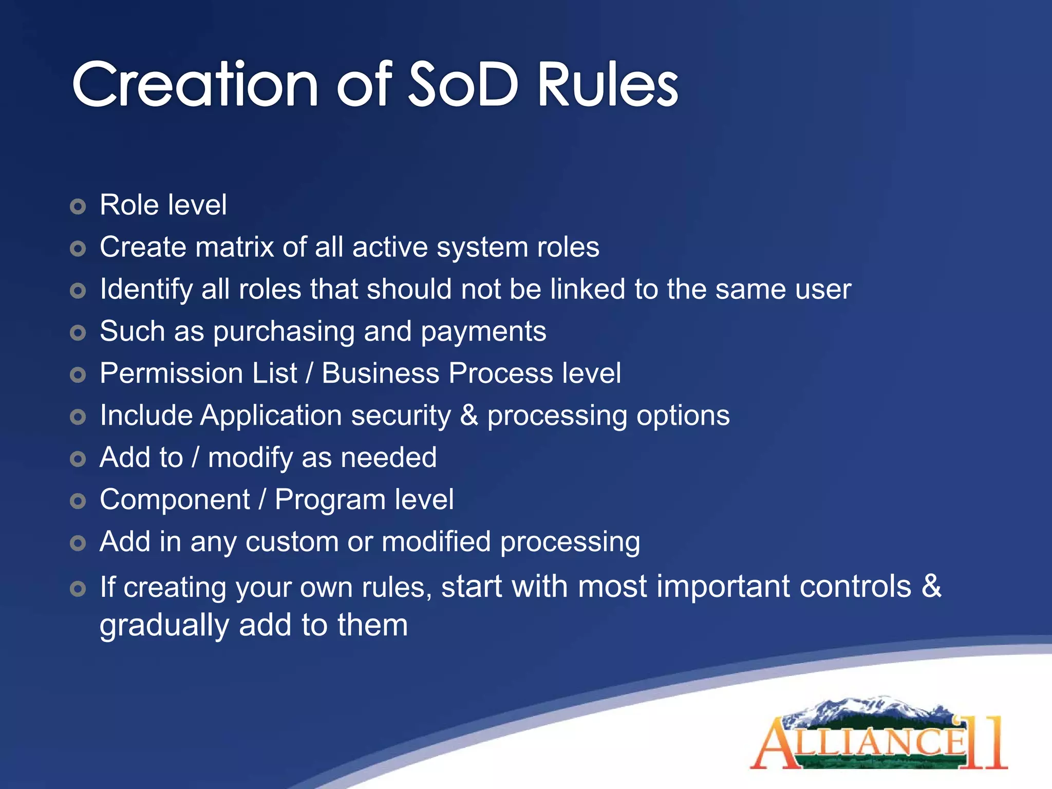 Security & Segregation of Duties for PeopleSoft | PDF