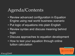 Alliance2014 pp sf_equationengine_eriksiradas | PPTX