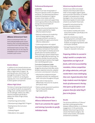 Alliance brochure | PDF