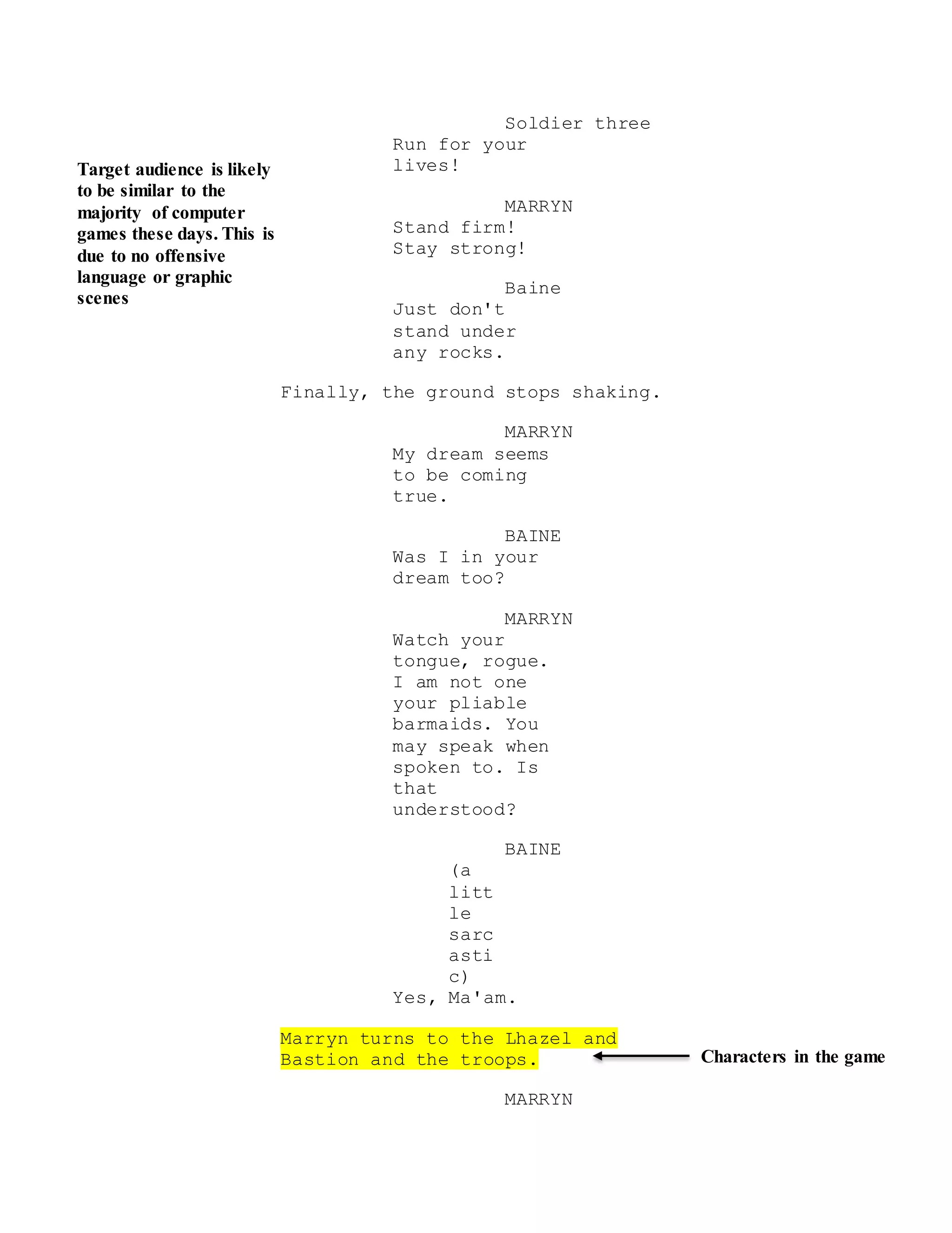 ALLIANCE CAMPAIGN SCRIPT | PDF