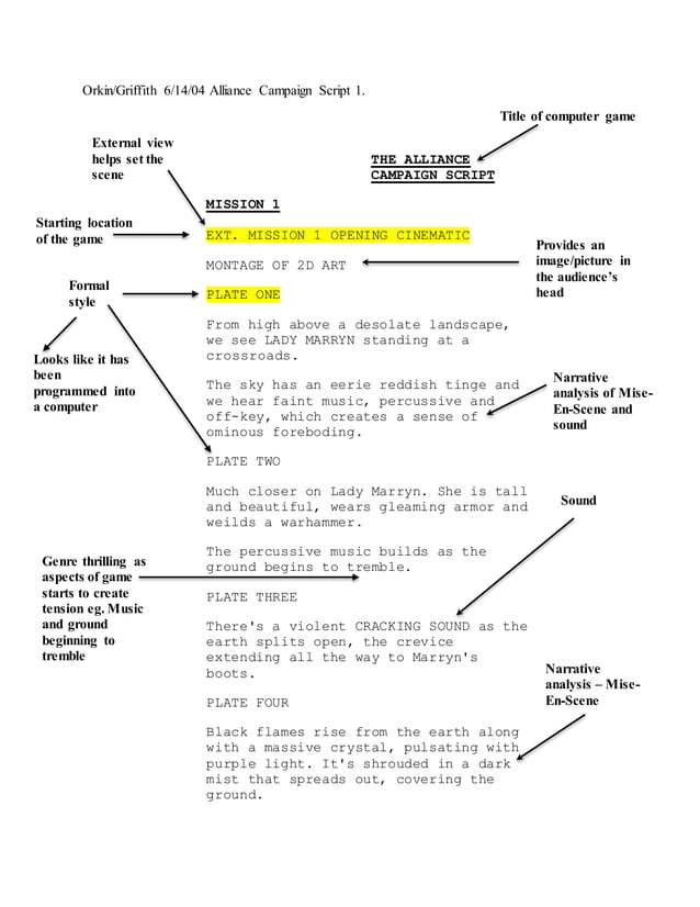 ALLIANCE CAMPAIGN SCRIPT | PDF