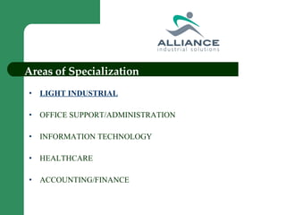 Alliance Industrial | PPT