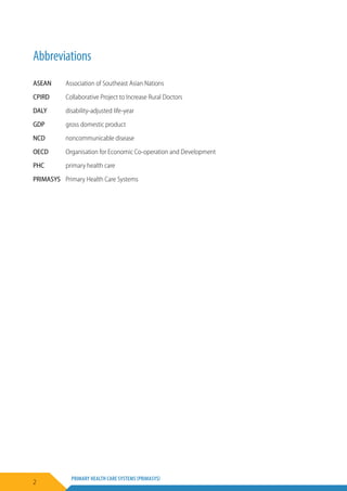 Primary Health Care Systems: Thailand | PDF