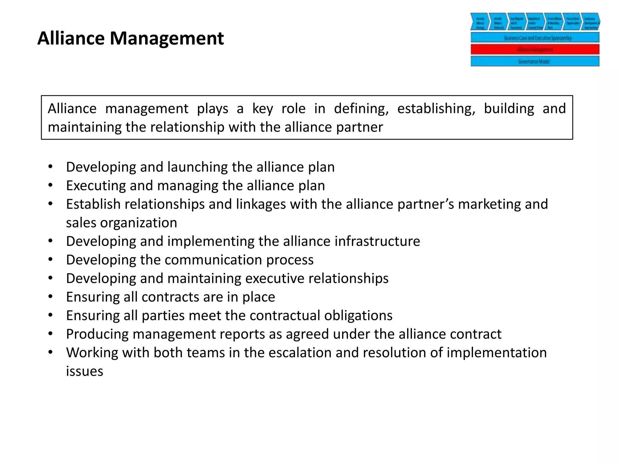 Alliance Lifecycle Framework | PPTX