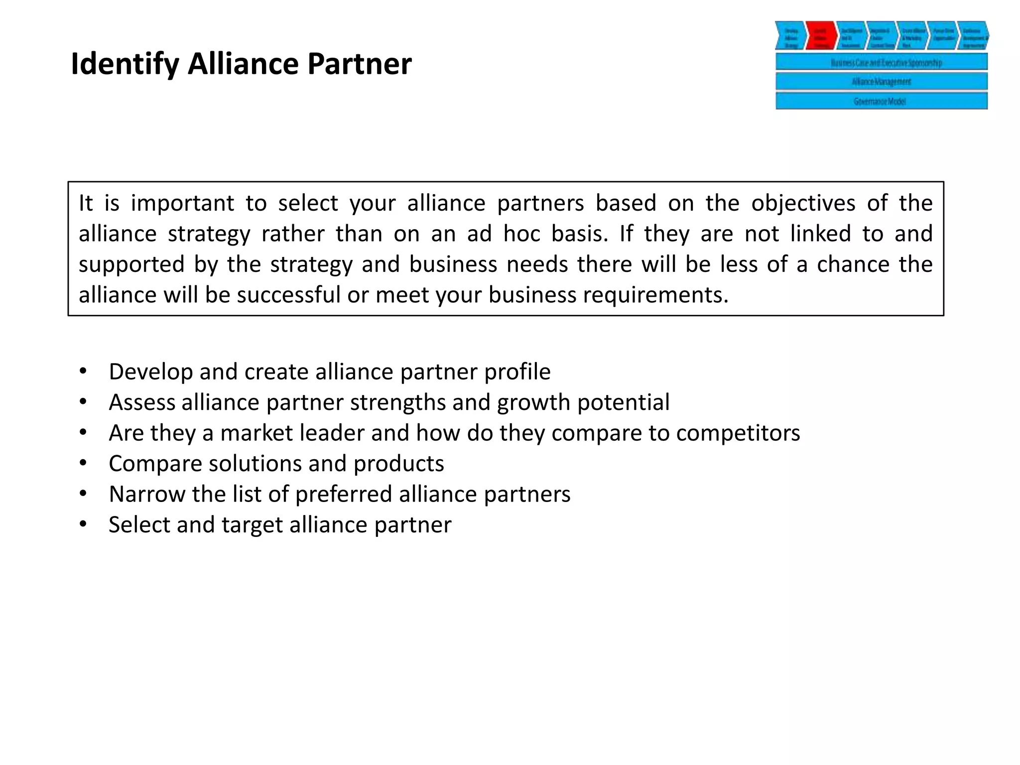 Alliance Lifecycle Framework | PPTX