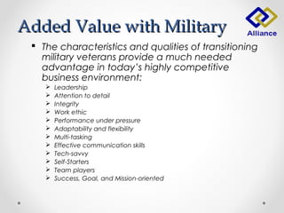 Alliance Overview Presentation | PPT