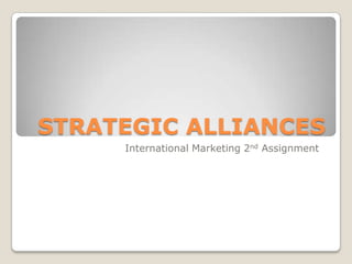 Alliances | PPTX