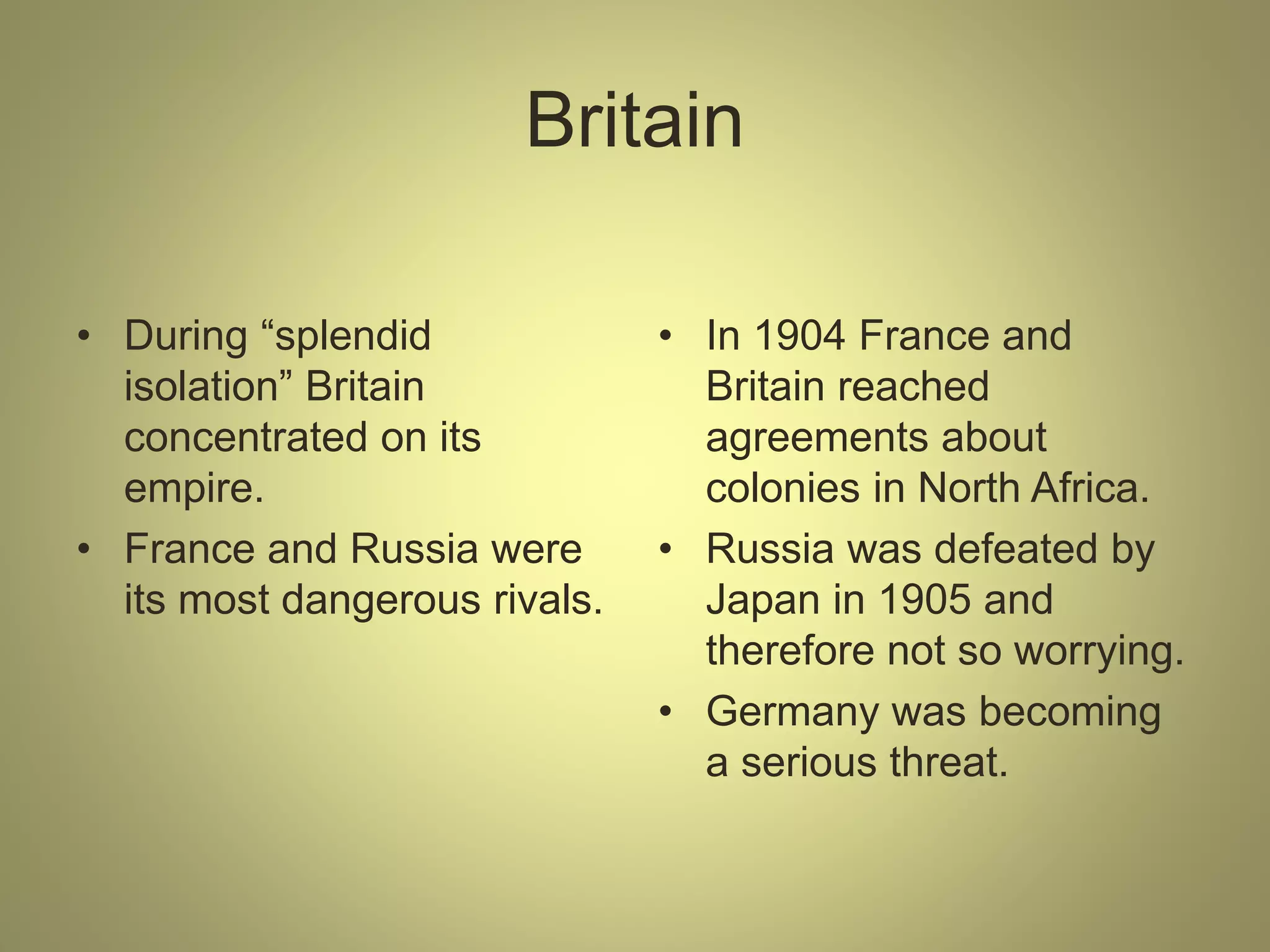 Causes of World War 1 | PPTX | Death, Injury, or Military Conflict ...