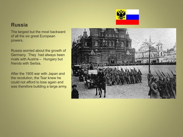 Causes of World War 1 | PPTX | Death, Injury, or Military Conflict ...