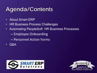 Automating PeopleSoft HR Processes | PDF