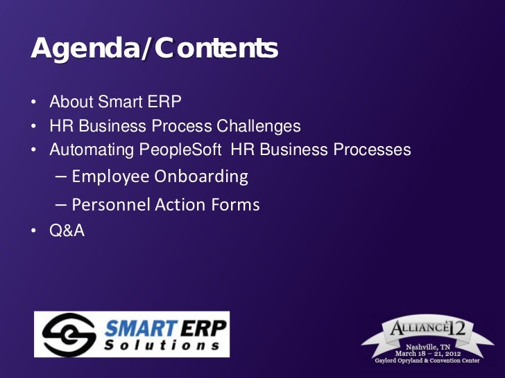Automating PeopleSoft HR Processes Automating PeopleSoft HR Processes