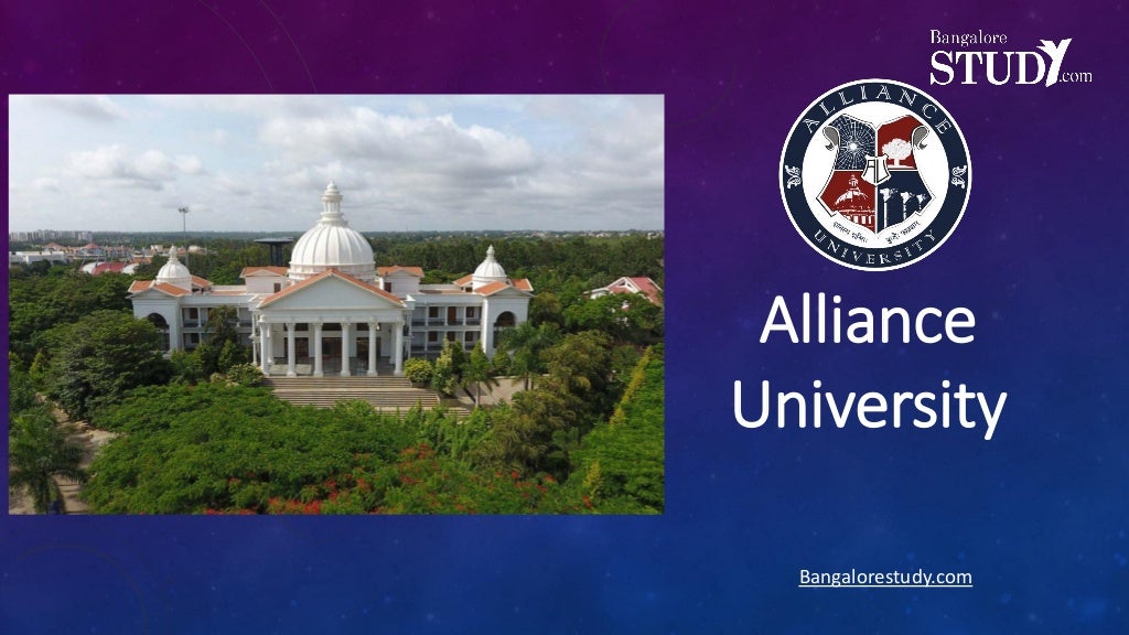 Alliance University Bangalore | PDF