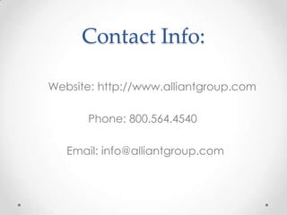 Alliant Group | PPTX