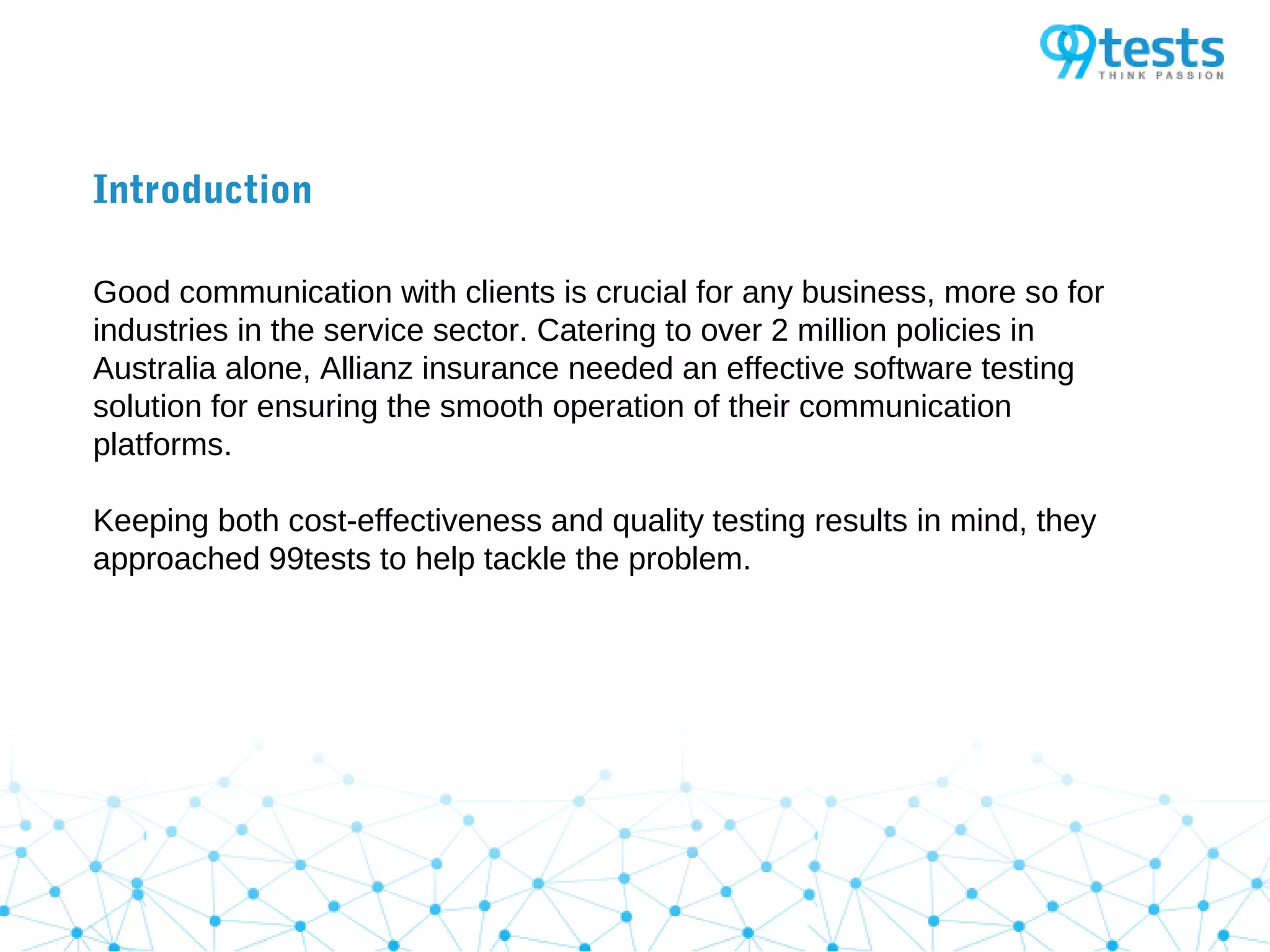 Allianz case study | PPT