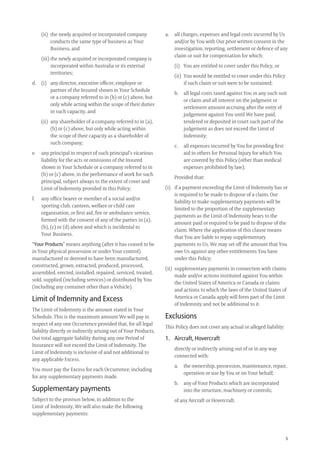 Allianz Liability PDS (Product Disclosure Statement / Policy Wording) | PDF