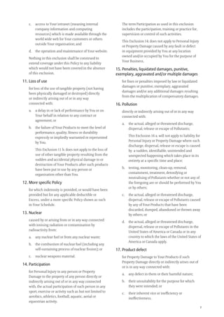 Allianz Liability PDS (Product Disclosure Statement / Policy Wording) | PDF