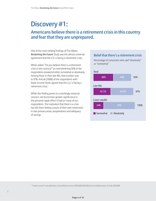 Allianz Life North America – Reclaiming the Future | PDF