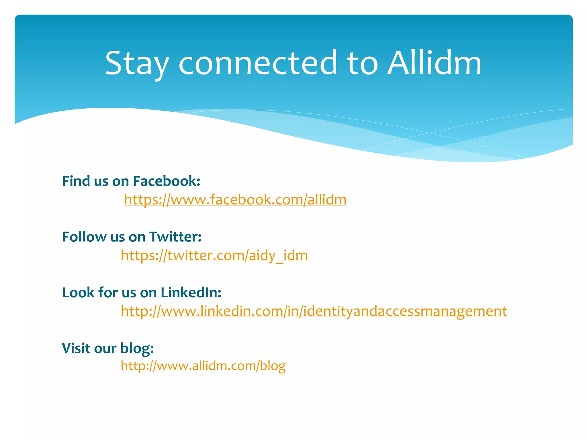 Identity Manager Opensource OpenIDM Architecture | PPTX