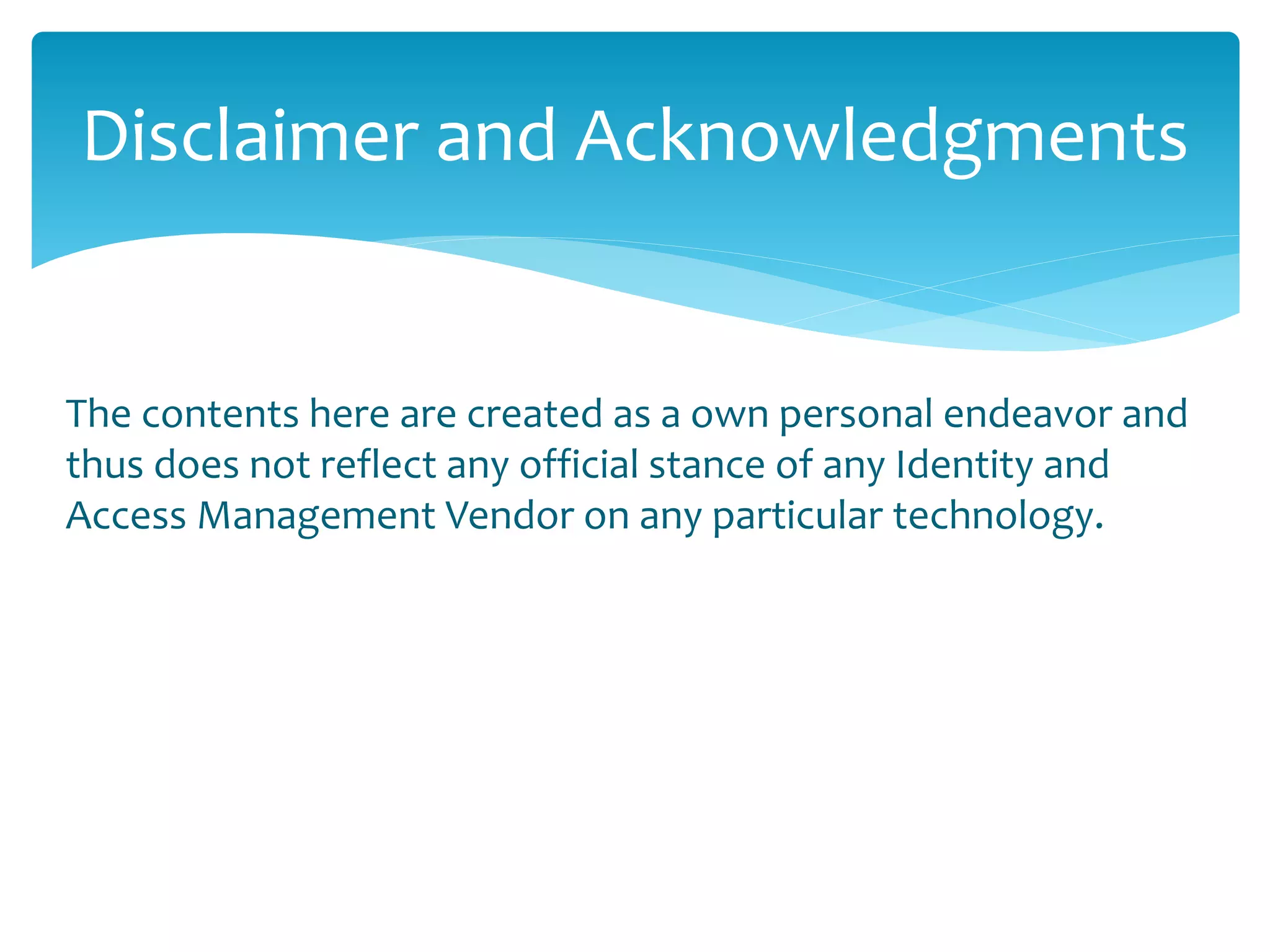 Identity Manager Opensource OpenIDM Architecture | PPTX