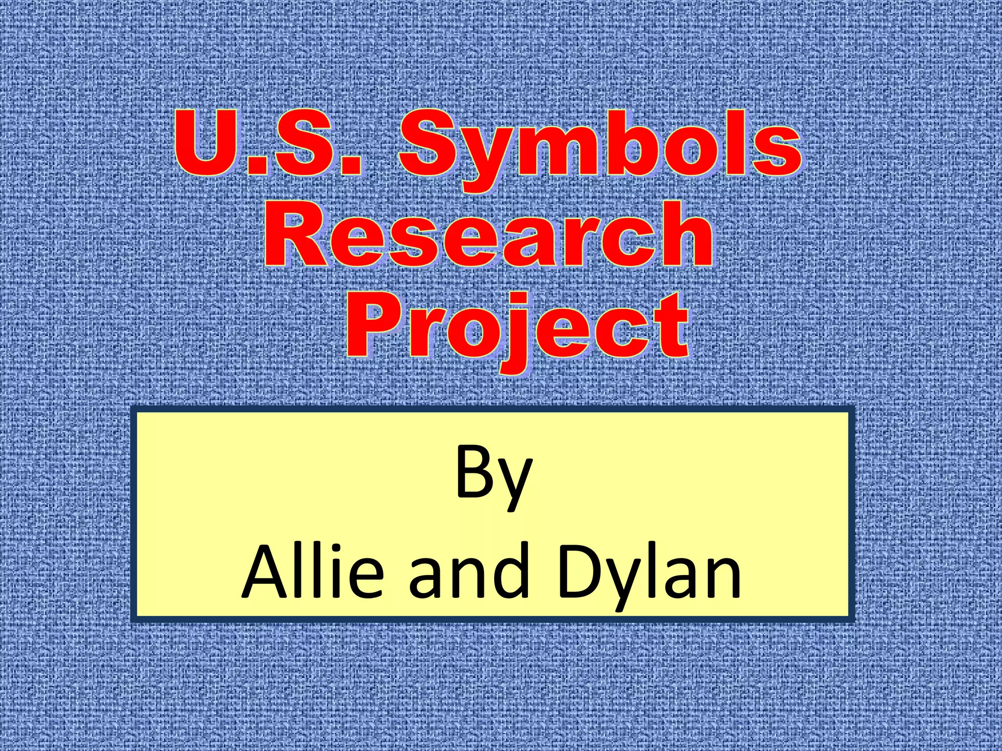 Allie and dylan's symbol research pp2 | PPT