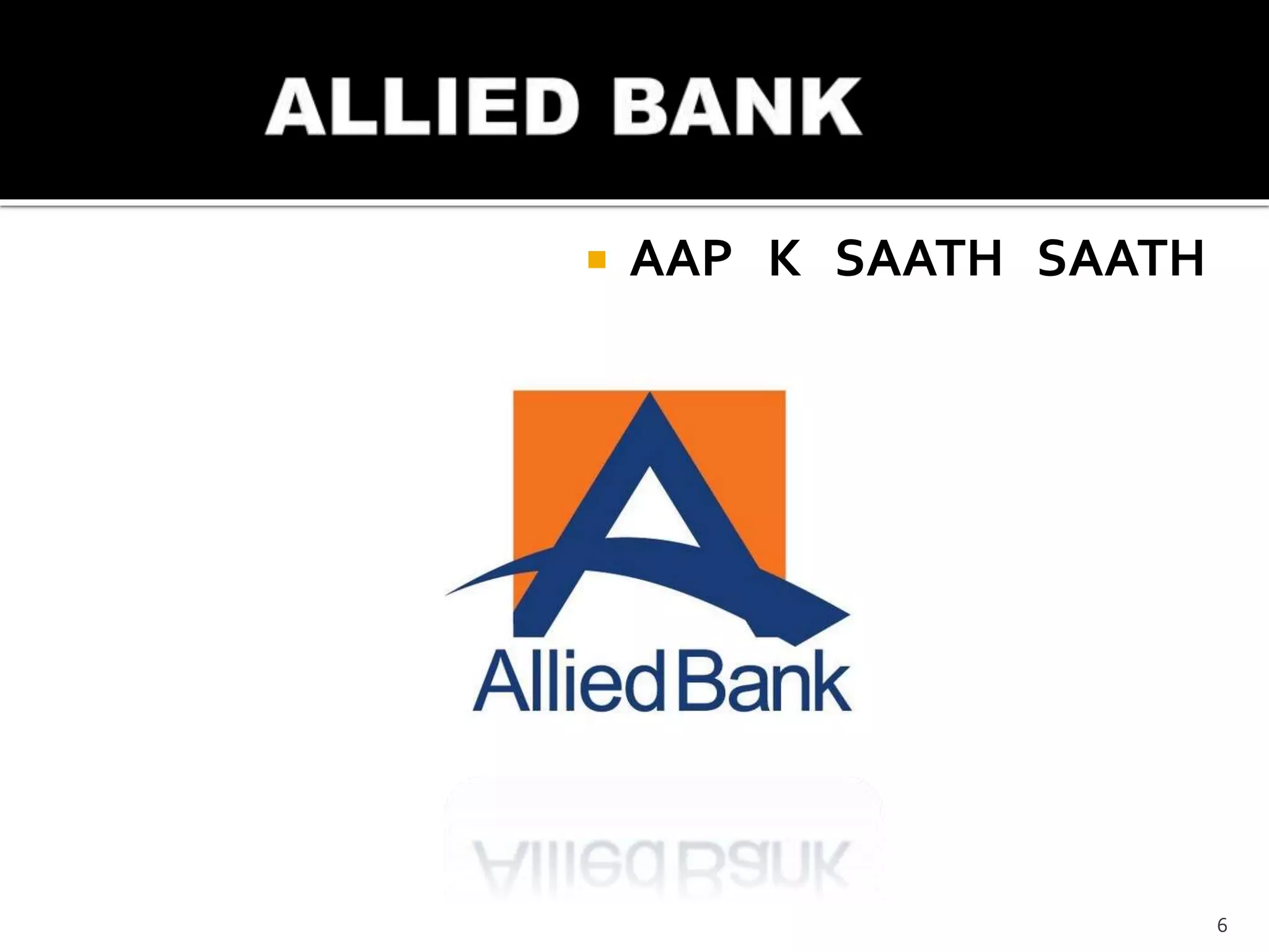 Allied Bank Pakistan Presentation MBA | Power point aliied bank Slides ...