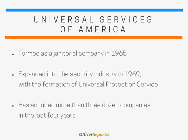 The AlliedBarton, Universal Merger and What it Means for the Future | PDF