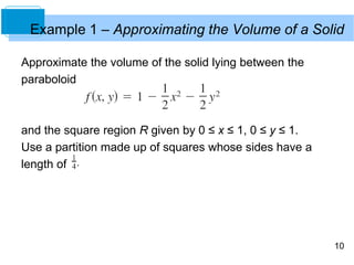 ALLIED MATHEMATICS -II UNIT I DOUBLE INTEGRALS.ppt