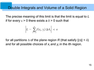 ALLIED MATHEMATICS -II UNIT I DOUBLE INTEGRALS.ppt