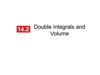 ALLIED MATHEMATICS -II UNIT I DOUBLE INTEGRALS.ppt
