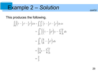 ALLIED MATHEMATICS -II UNIT I DOUBLE INTEGRALS.ppt