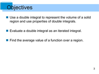 ALLIED MATHEMATICS -II UNIT I DOUBLE INTEGRALS.ppt