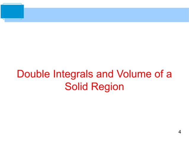 ALLIED MATHEMATICS -II UNIT I DOUBLE INTEGRALS.ppt